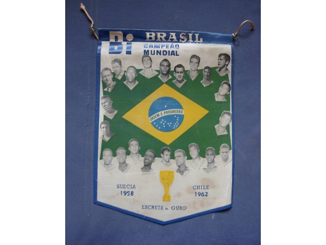 BRASIL - CAMPEAO MUNDIAL 1958/1962