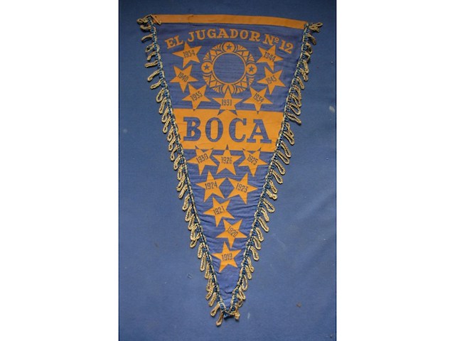 BOCA JUNIORS - Stara zastavica