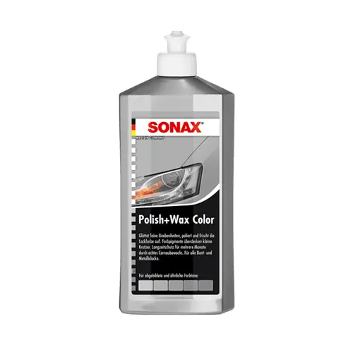 SONAX polir i vosak u boji NanoPro sivi