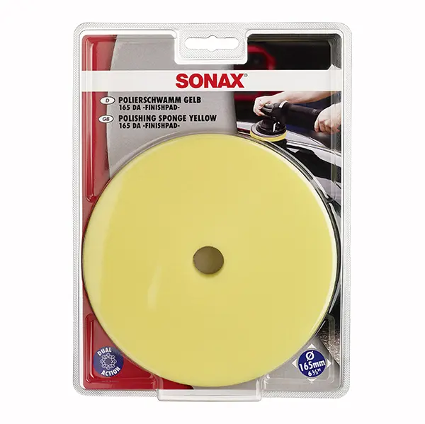 SONAX Profiline sunđer za poliranje srednji 165 žuti