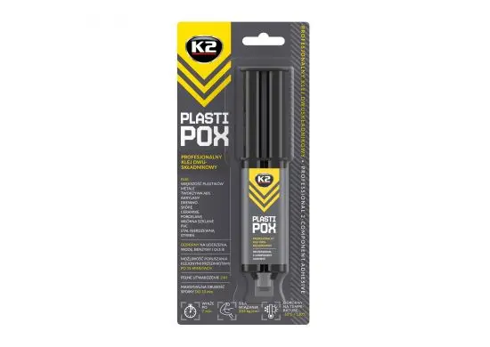 K2 Lepak za automobilske delove PLASTIPOX 25g sivi