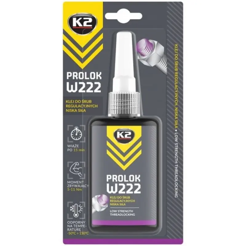 K2 Anaerobni lepak male čvrstoće LOW STRENGTH THREAD 50ml