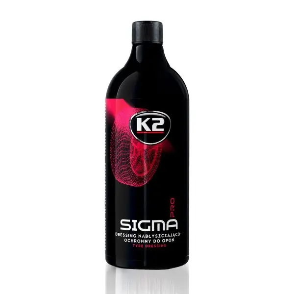 K2 Sjaj i zaštitni premaz za gume SIGMA PRO 1L crni