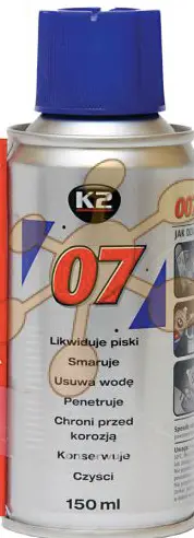 K2 Sprej za mehaničke delove 07 500ml
