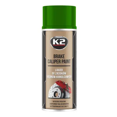 K2 Farba za kočnice BRAKE CALIPER 400ml zelena