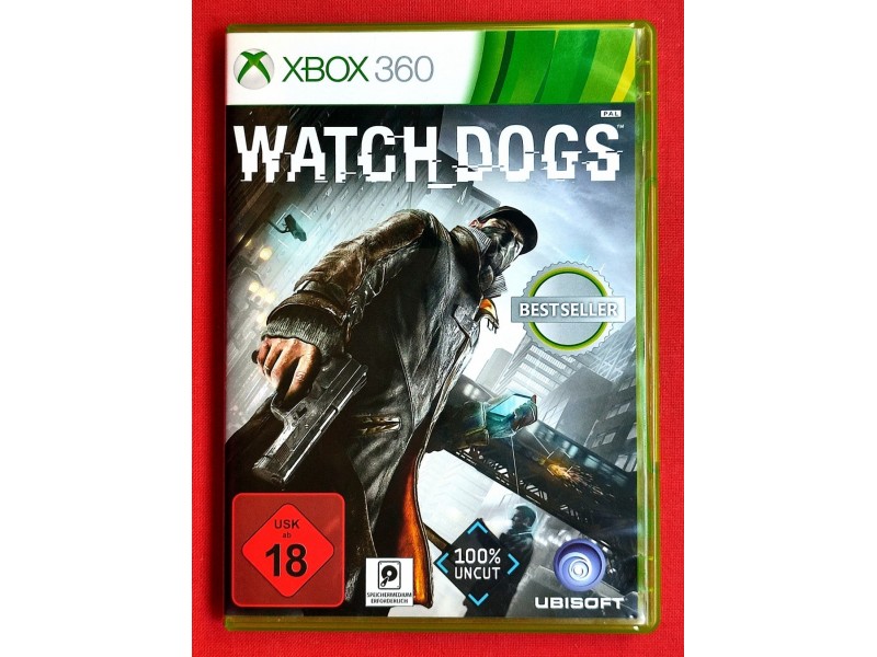 Watch Dogs 2xcd / XBox 360 Originalna Igra