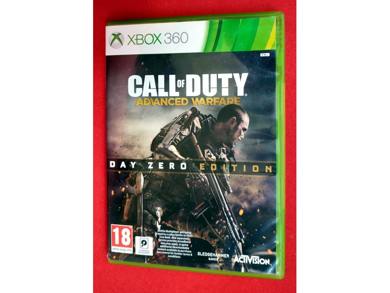Call of Duty Advanced Warfare 2xcd / XBox 360 Orig. Ig.