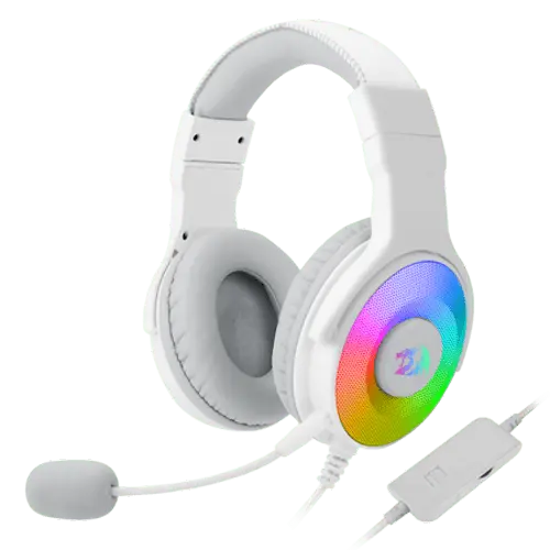 REDRAGON Gejmerske slušalice Pandora 2 H350 RGB - 3.5 mm bele