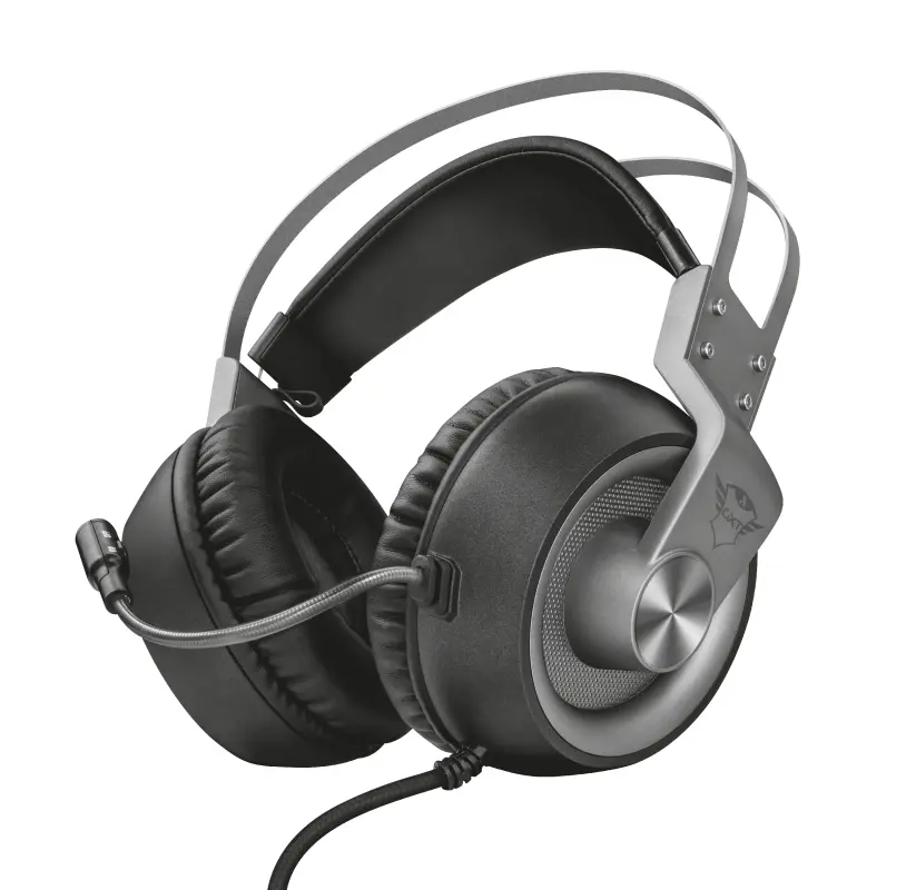 Trust GXT 430 Ironn Slušalice sa mikrofonom Trake preko glave 3,5 mm konektor Crno