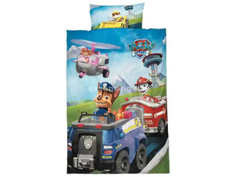 Set posteljine PAW PATROL 140x200