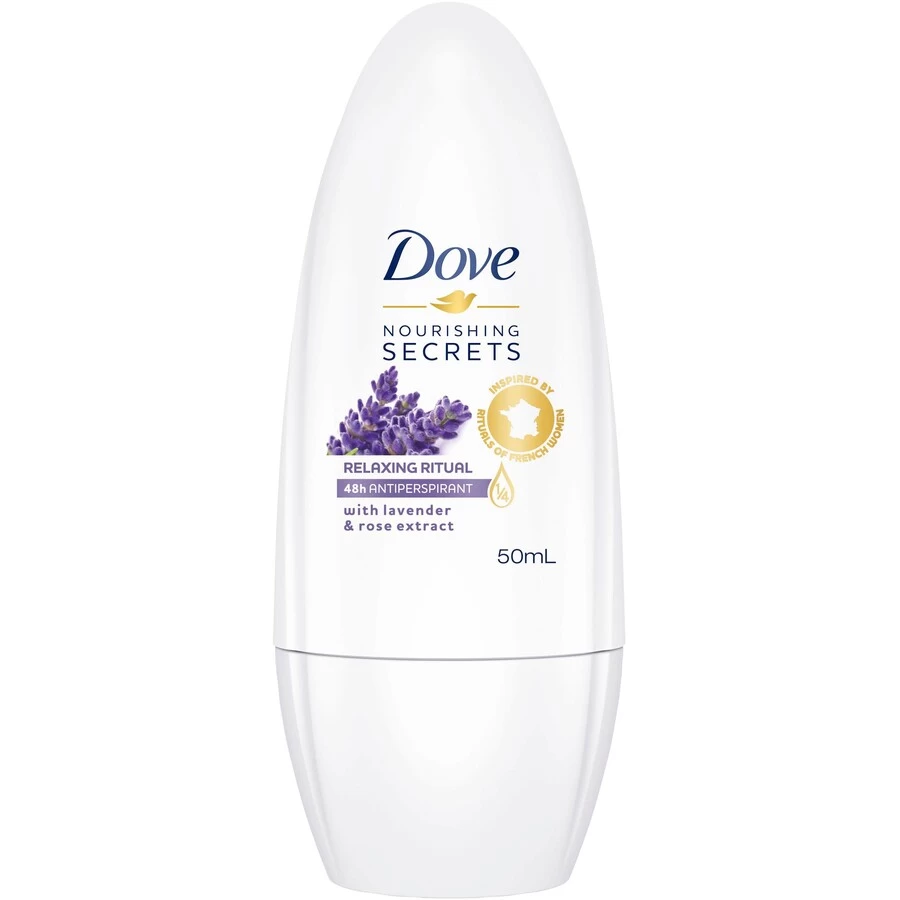 DOVE ROLL-ON 50ML W.GO FRESH LAVANDER&ROSE