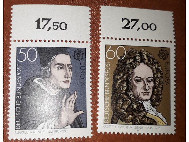 DB  1980 Europa  MNH