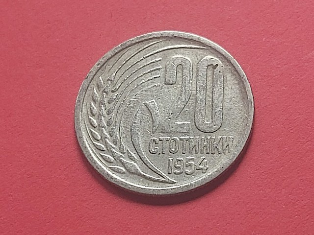 Bugarska  - 20 stotinki 1954 god