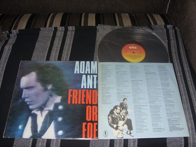 Adam Ant – Friend Or Foe LP Suzy 1984.