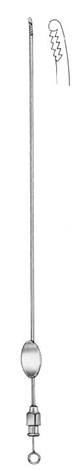Novakova sukciona kireta, 23cm, 4mm
