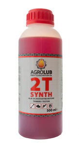 AGROLUB - 2T SYNTH 500ml - za trimere, kosačice i motorne testere