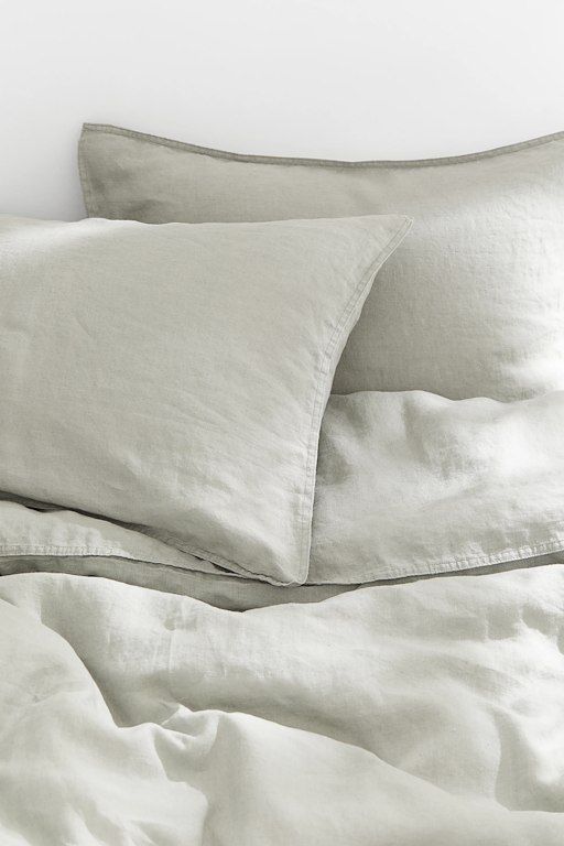 LINEN DOUBLE/KING DUVET COVER SET