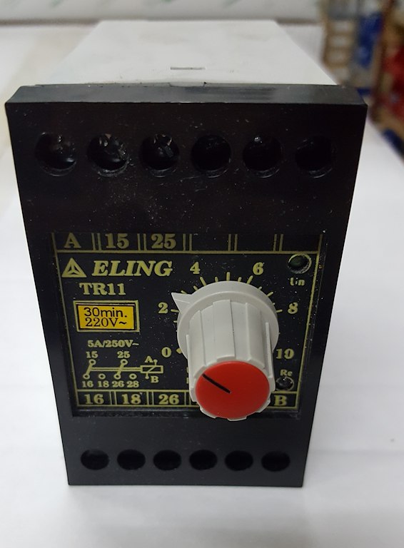 RELEJ VREMENSKI TR 11 0-30s 220V AC ELING