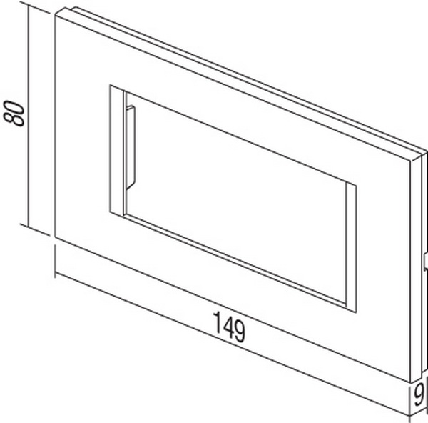 OKVIR 4M MG METALIK ZELENA LINE 24281 TEM MODUL