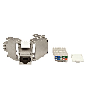 MODUL RJ45 CAT.6a STP HSEMRJ6GWT SCHRACK