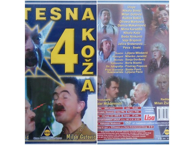 dvd Tesna koža 4