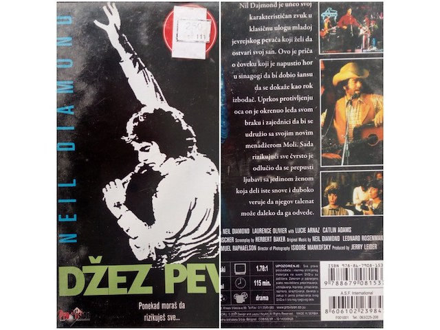 dvd Džez pevač...Neil Diamond