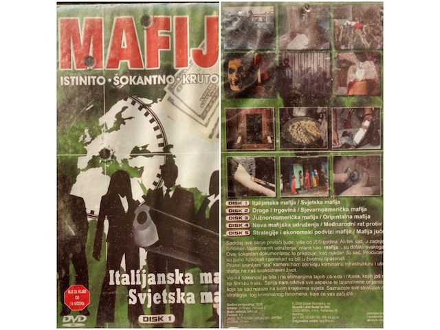 dvd Mafija disk 1,Italijanska mafija,svetska mafija