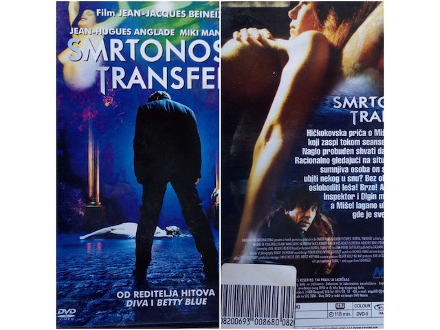 dvd Smrtonosni transfer gl.uloga Miki Manojlović