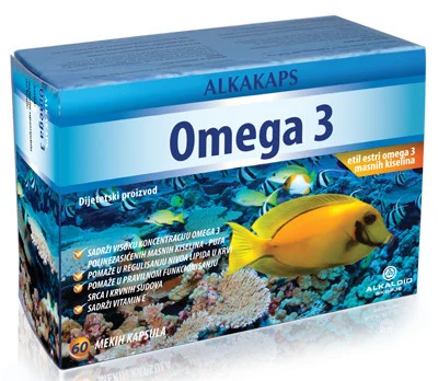 OMEGA-3 500mg 60 kapsula