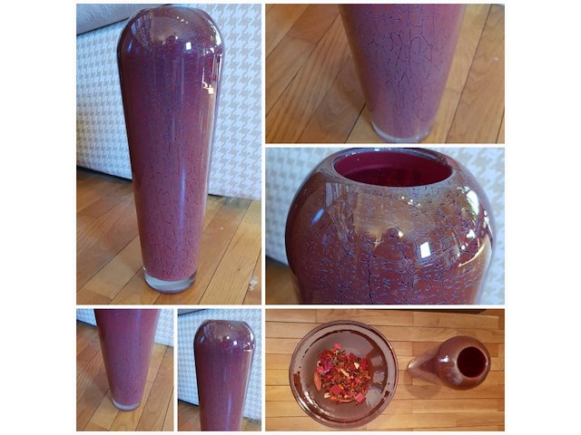 Natuzzi dekorativna samostojeca vaza, original