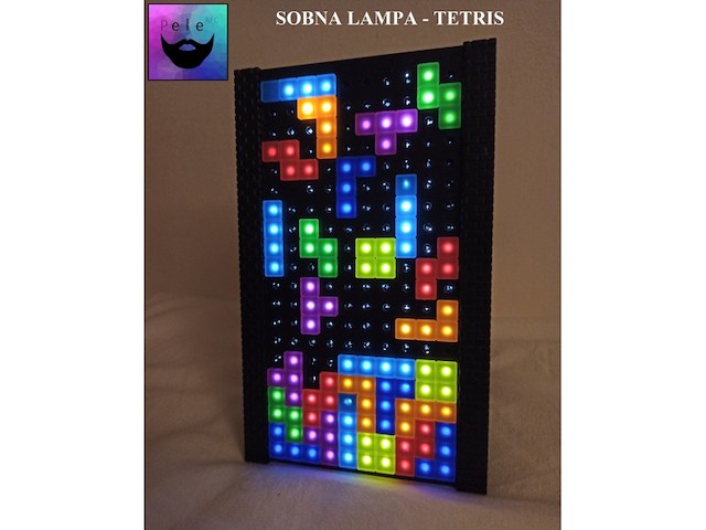 Sobna lampa - TETRIS