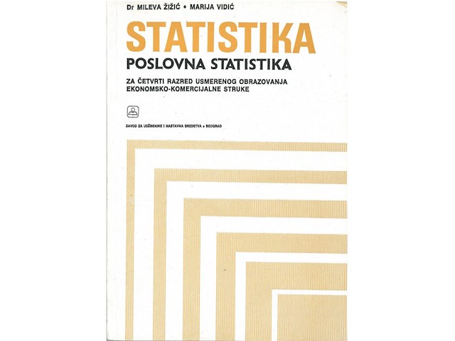 STATISTIKA, POSLOVNA STATISTIKA ZA 4. RAZRED