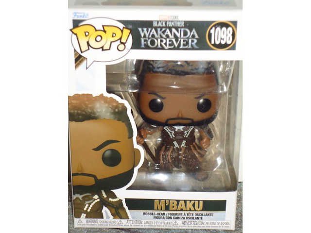 Funko POP! Black Panther: Wakanda Forever - M`Baku