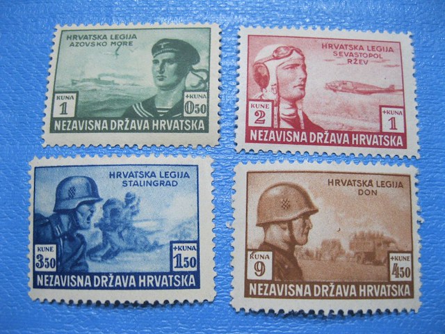 NDH, Hrvatska legija, serija, 1943.,