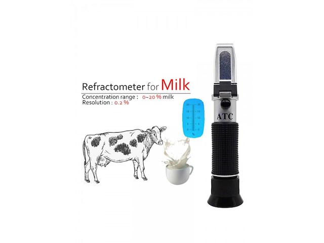 Refraktometar za mleko  KTD -  612  ATC 0-20 Merac sadr
