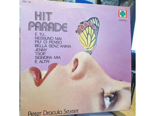 Peter Dracula Sextet ‎– Hit Parade, LP, Italy