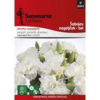 Seme za Karanfil šabo - beli - Dianthus caryophyllus 5 kesica 3225/6