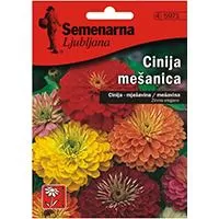 Baštensko cveće Lepi čovek - mešavina - Zinnia elegans 5 kesica 5971