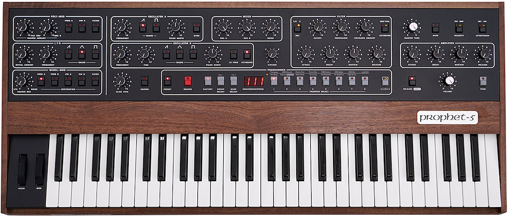 Sequential Prophet 5 Keyboard analogni sintisajzer