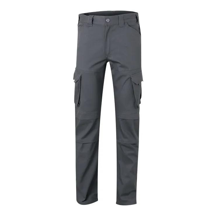 103012S Elastične pamučne pantalone sa više džepova