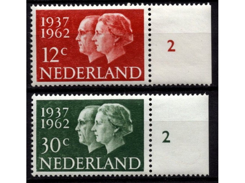Holandija 1962. Komplet serija