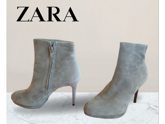 ZARA - ATRAKTIVNE KOŽNE GLEŽNJAČE