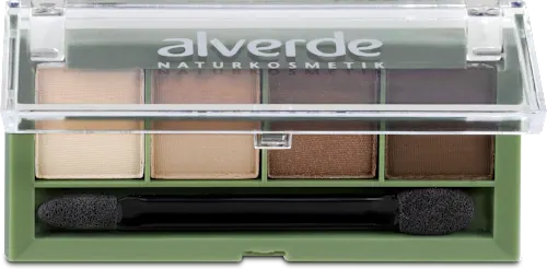 alverde NATURKOSMETIK
Quattro senke za oči – 37 Chocolate, 4,4 g