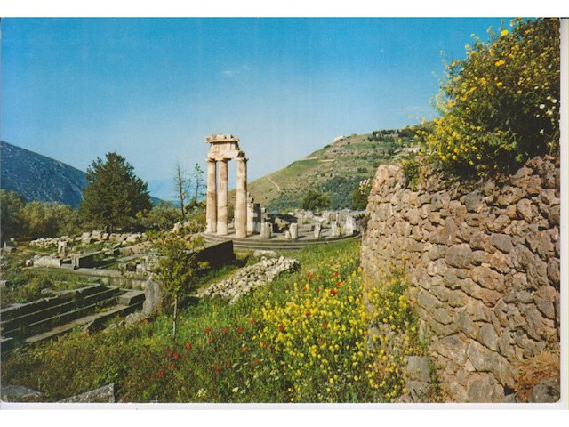 DELFI The `Tholos` precinct of Athena-Pronaea`s Temple