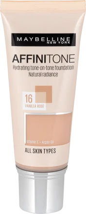 MAYBELLINE NEW YORK
Affinitone tečni puder – 16 Vanilla Rose, 30 ml