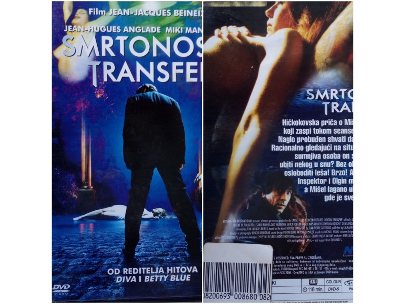 dvd Smrtonosni transfer