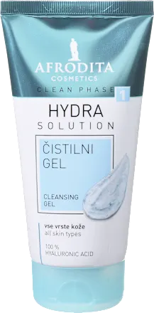 AFRODITA
CLEAN PHASE 1, HYDRA SOLUTION gel za čišćenje lica, 150 ml