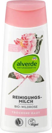 alverde NATURKOSMETIK
Mleko za čišćenje lica – divlja ruža, 200 ml