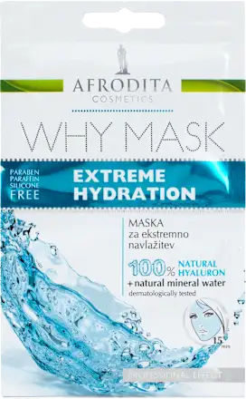 AFRODITA
WHY maska za lice, EXTREME HYDRATION, 12 ml