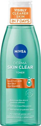 NIVEA
DERMA SKIN CLEAR - tonik za čišćenje lica, 200 ml